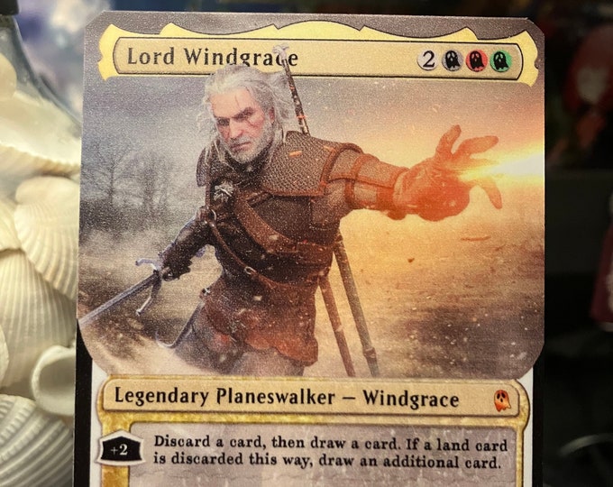 Lord Windgrace Full Borderless Metal Proxy for Commander - Etsy