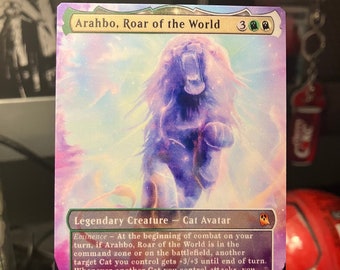 Arahbo Roar of the World Custom Cat Commander 100 Card Deck-edh-mtg ...