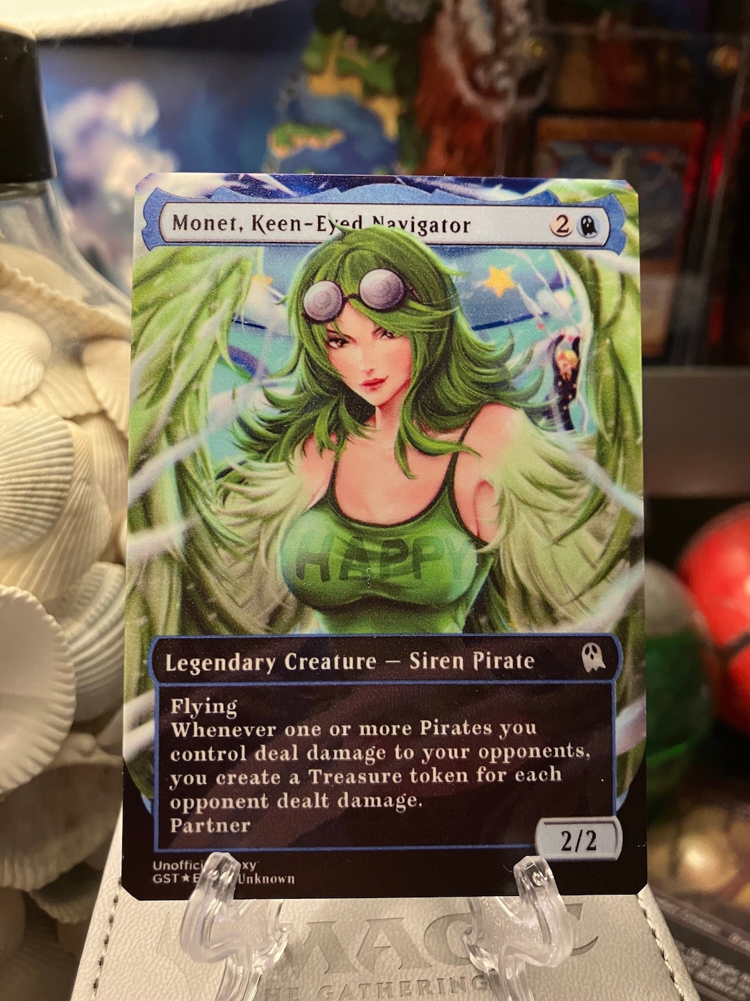 Malcolm Monet Keen Eyed Navigator Full Borderless Metal Proxy For