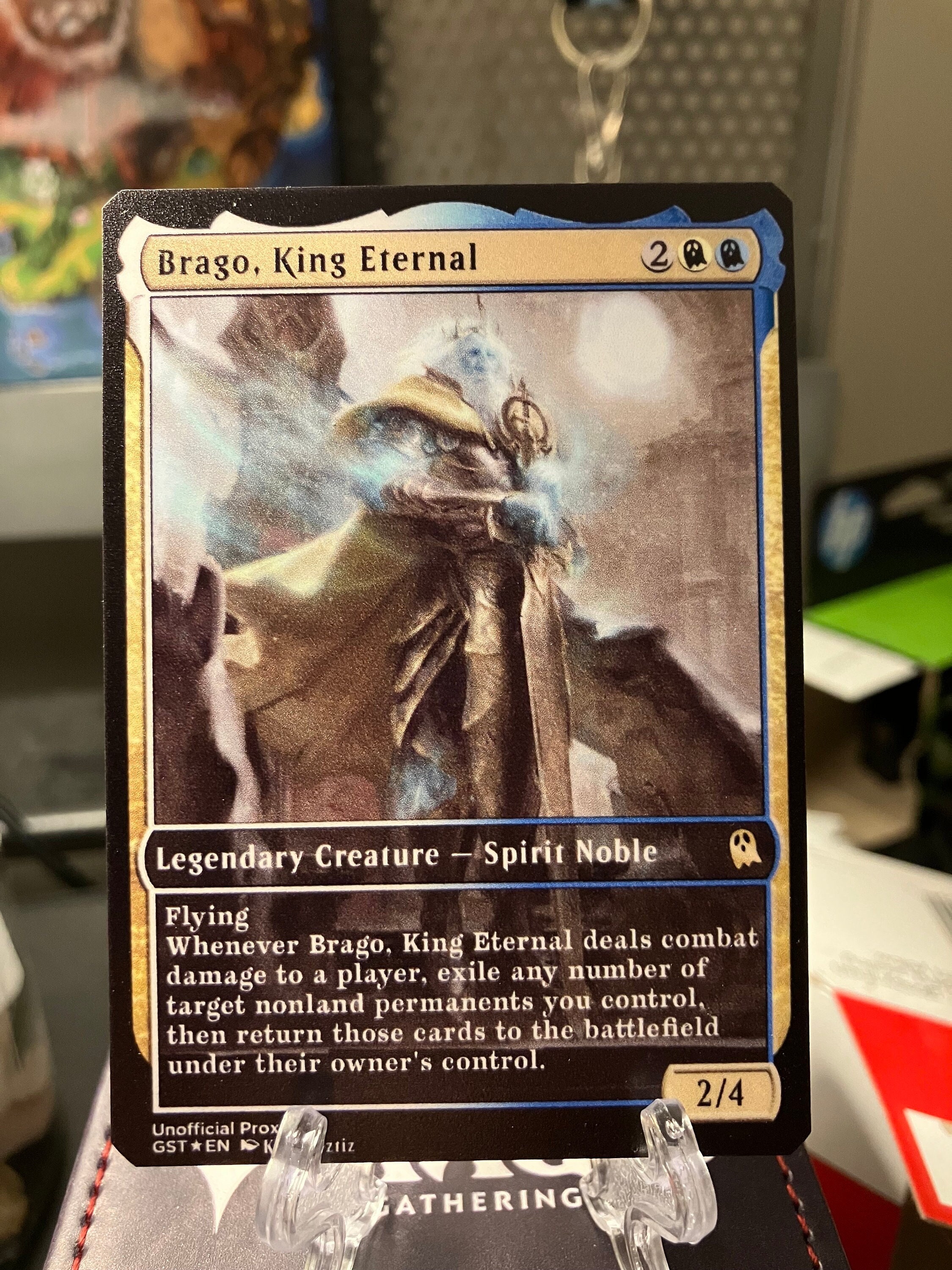 Brago King Eternal Metal Proxy for Commander - Etsy