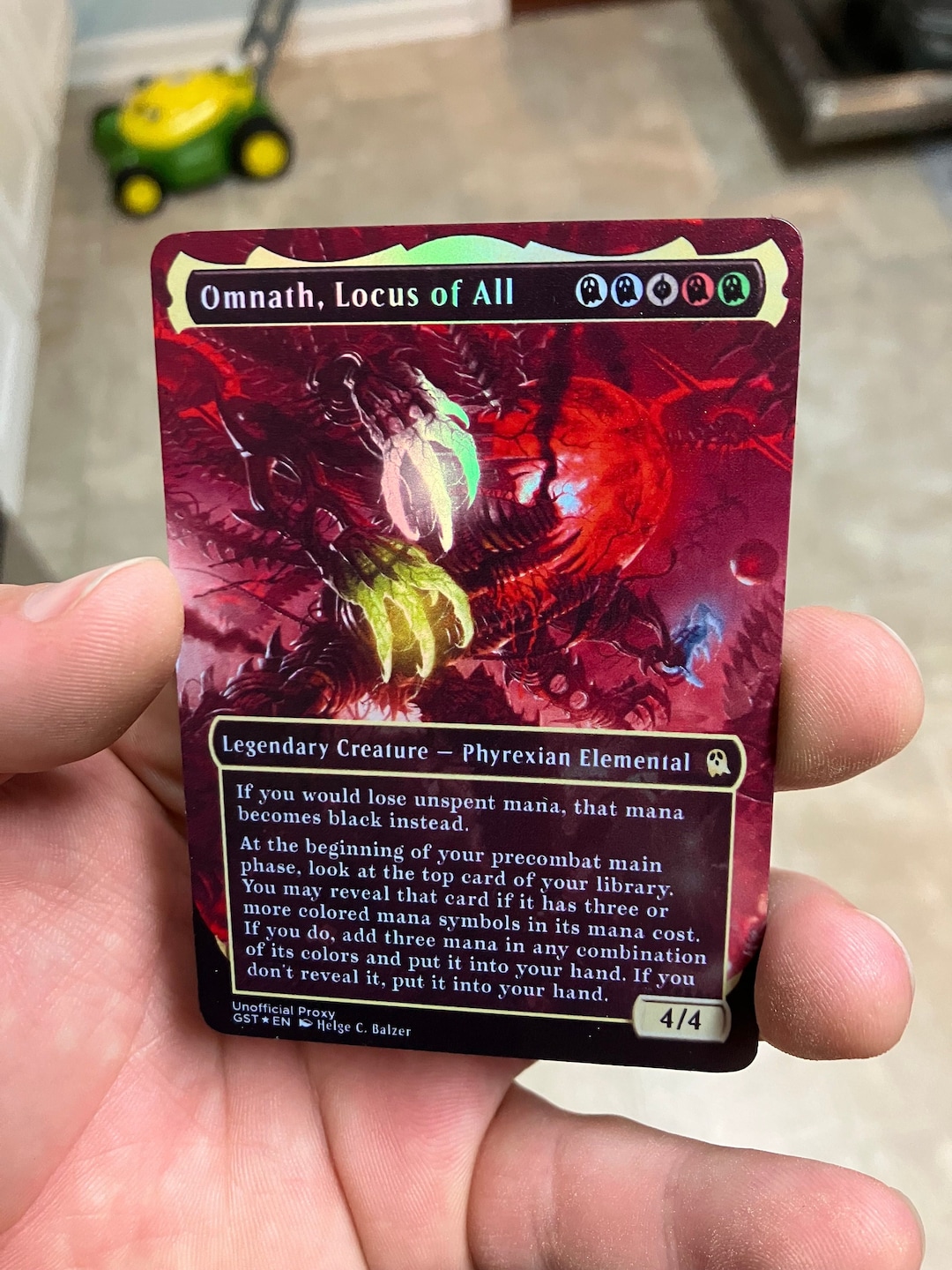 Omnath, Locus of All Foil Borderless Metal Proxy - Etsy