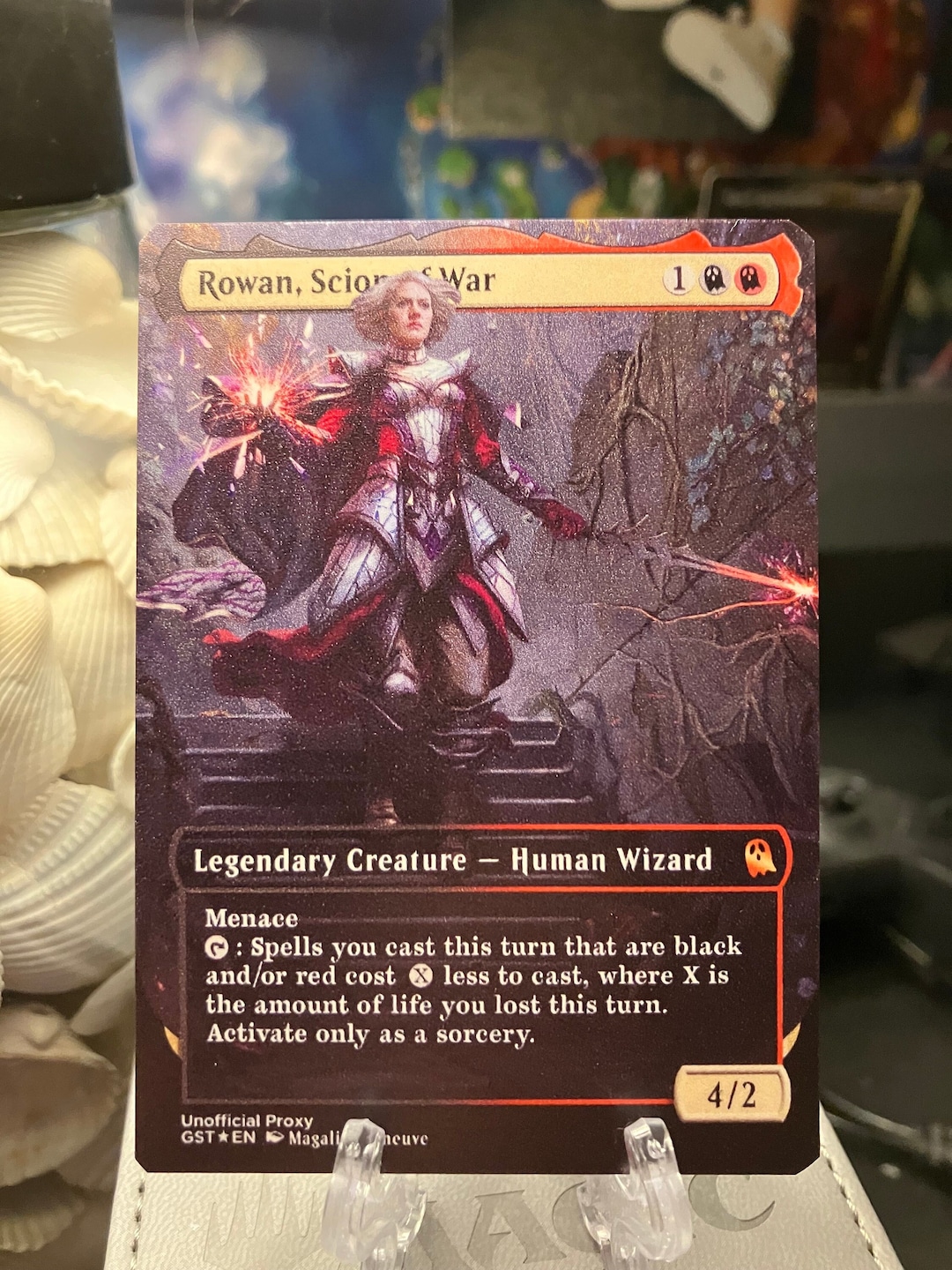 Rowan, Scion of War Full Borderless Metal Proxy for Commander - Etsy