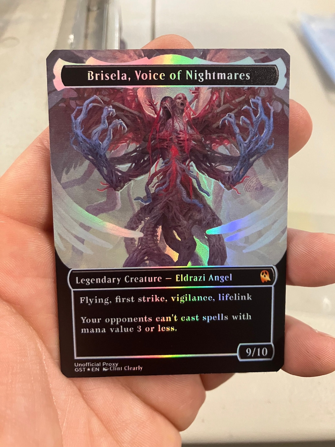 Brisela, Voice of Nightmares Foil Borderless Metal Proxy - Etsy