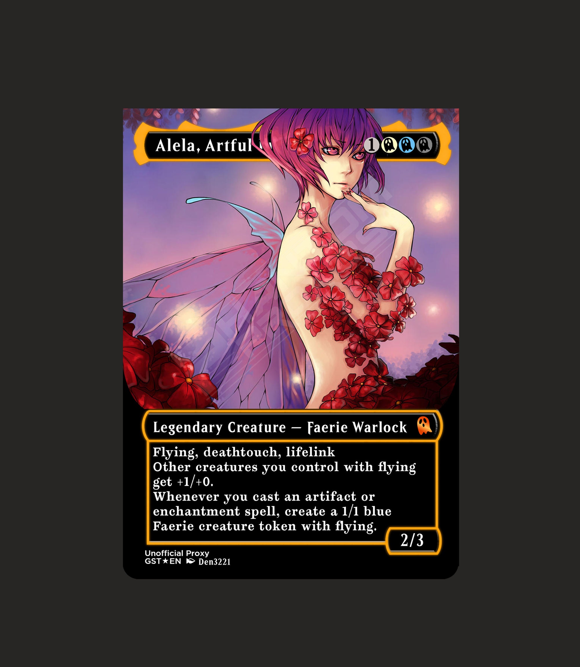 Alela Artful Provocateur Borderless Neon Metal Proxy for - Etsy