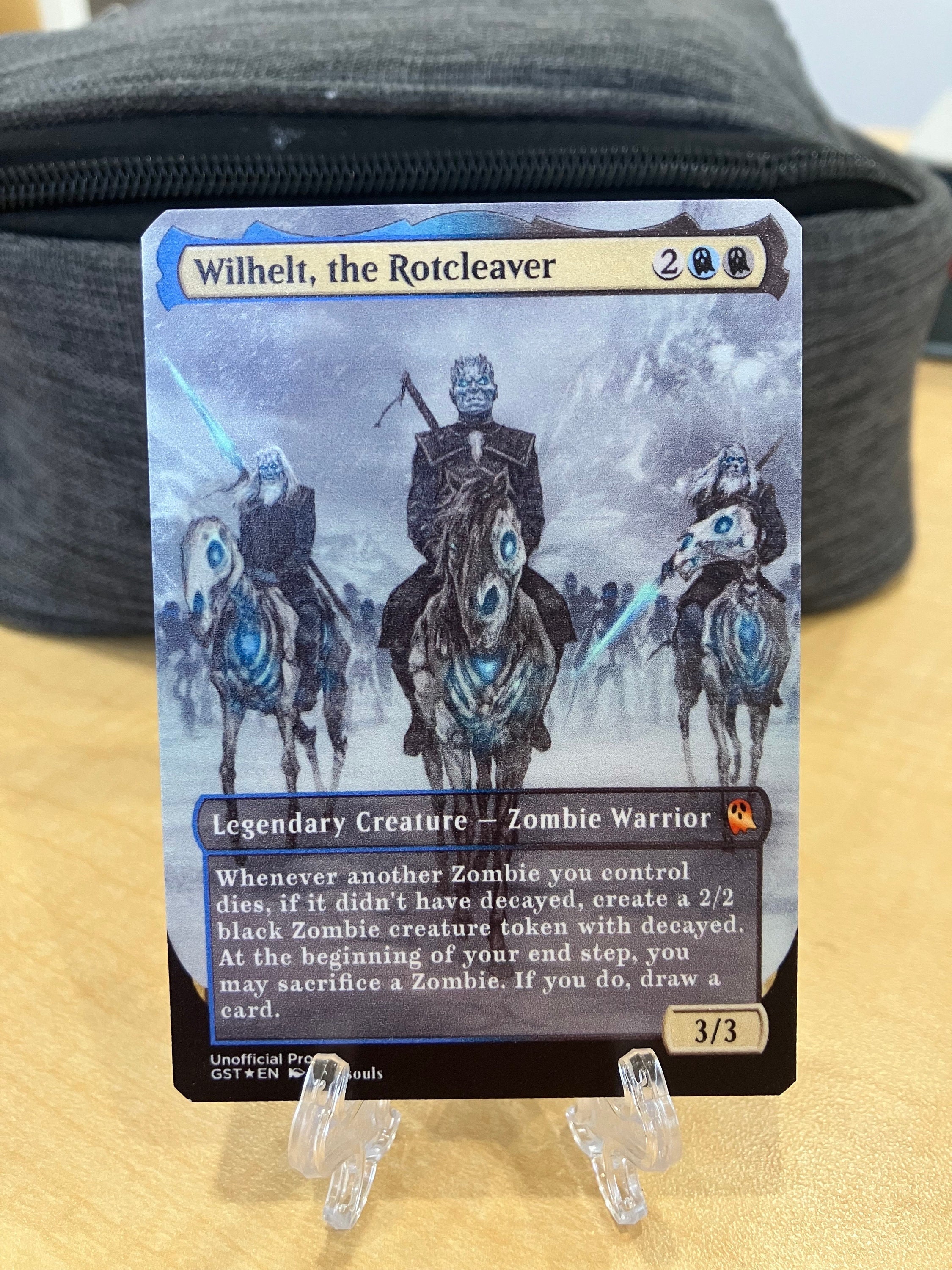 Buy Wilhelt the Rotcleaver Full Borderless Metal Proxy for Online in ...