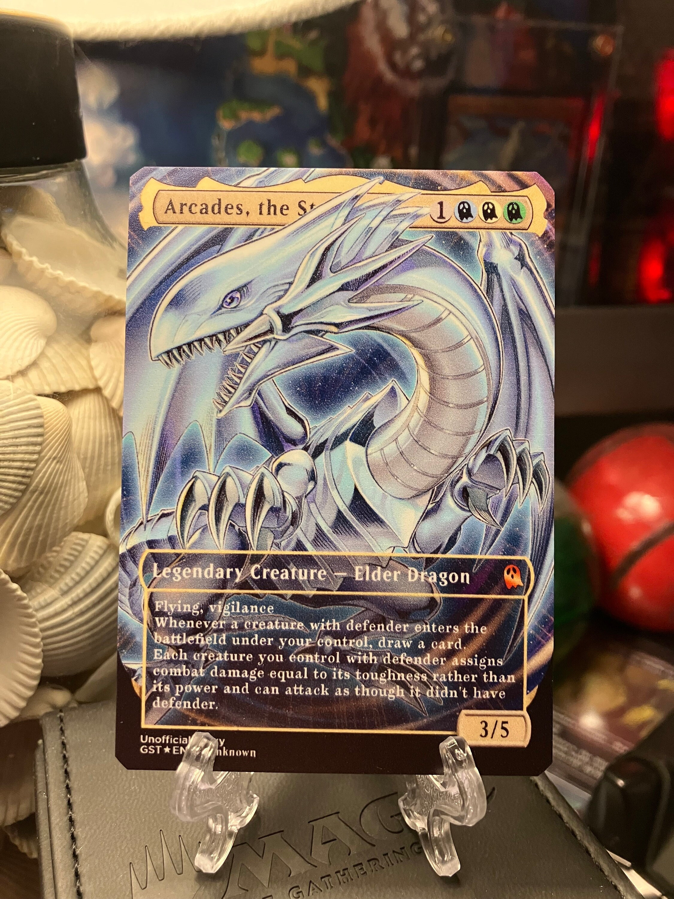 Arcades the Strategist Full Borderless Metal Proxy for - Etsy