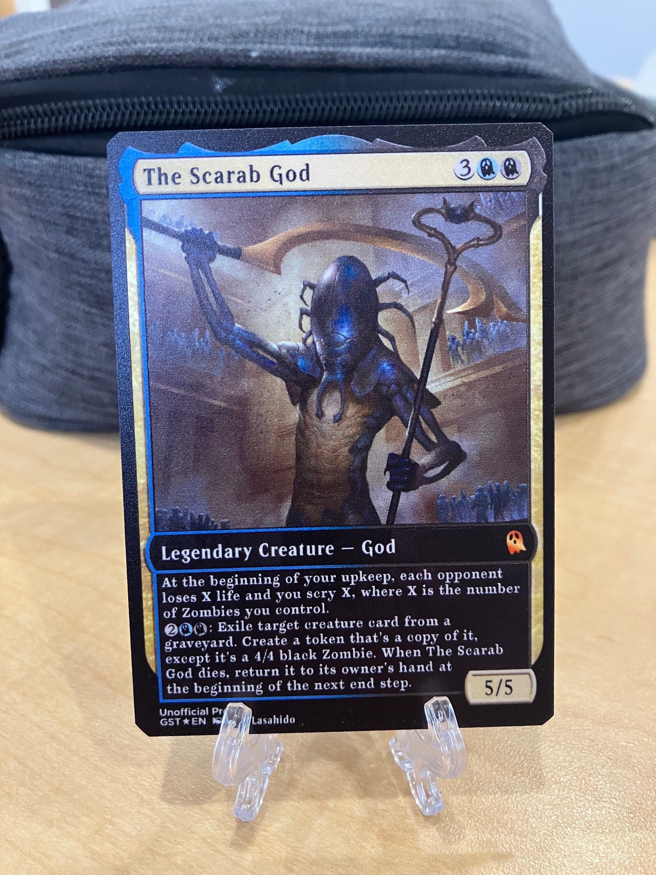The Scarab God Metal Proxy for Commander - Etsy