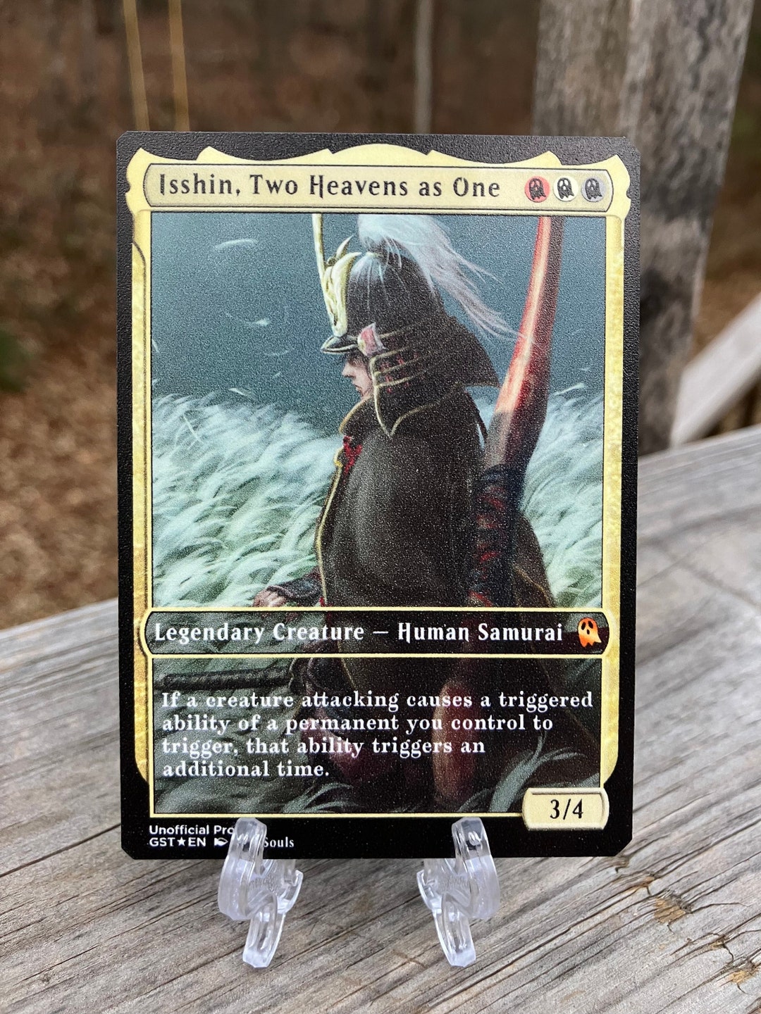 Isshin, Two Heavens as One Metal Proxy for Commander - Etsy