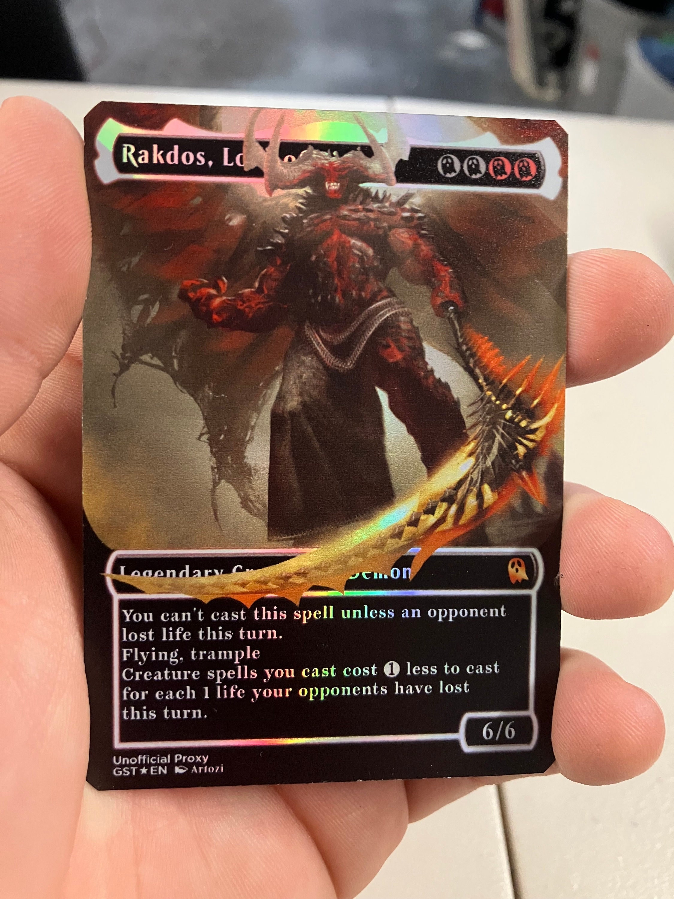 Rakdos Lord Of Riots Full Art