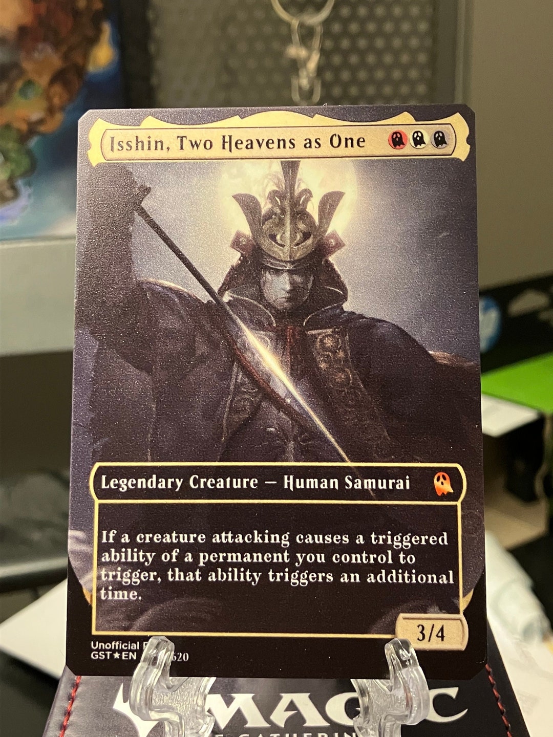 Isshin, Two Heavens as One Full Borderless Metal Proxy for Commander - Etsy