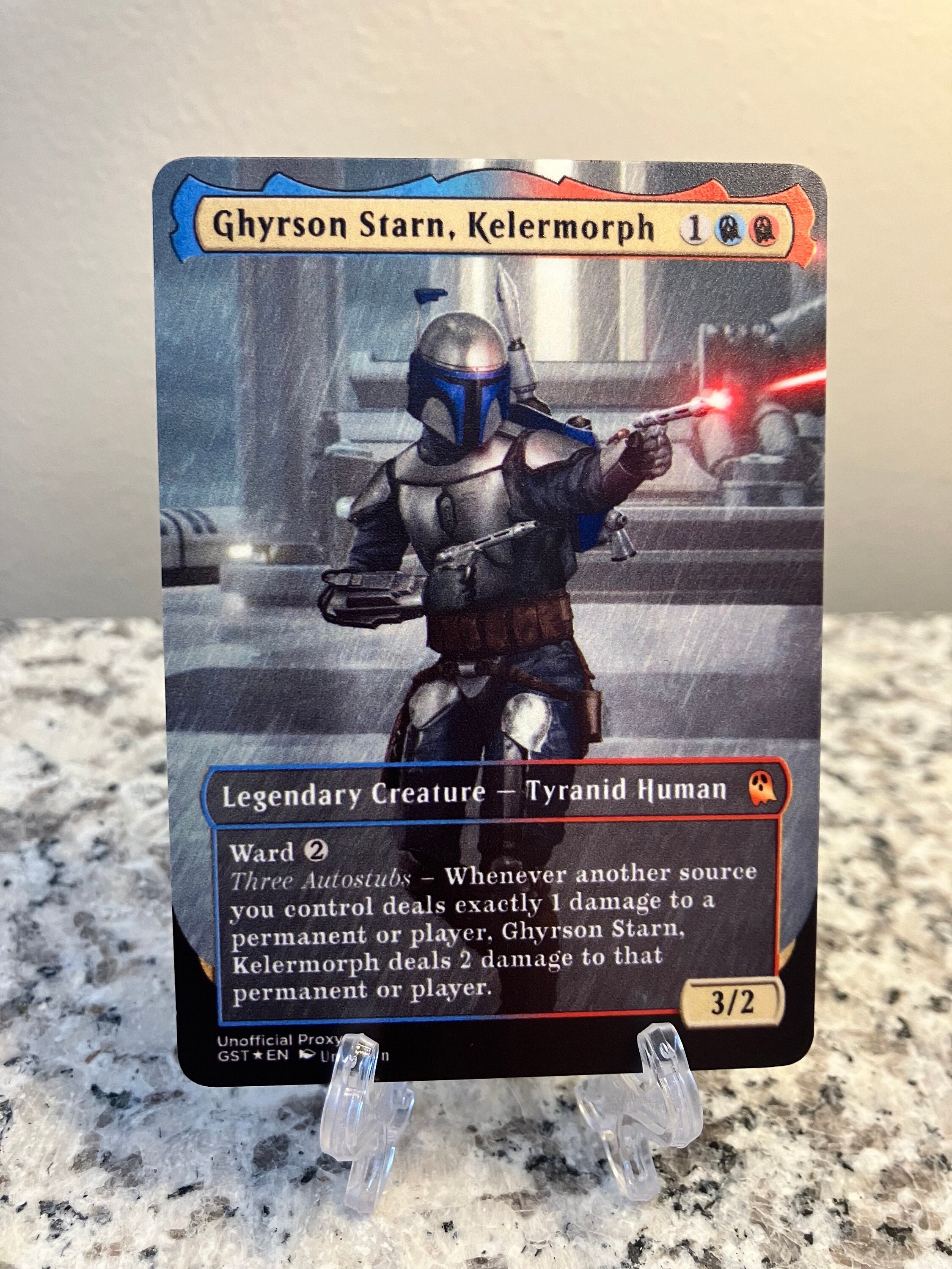 Ghyrson Starn, Kelermorph Full Borderless Metal Proxy for Commander - Etsy