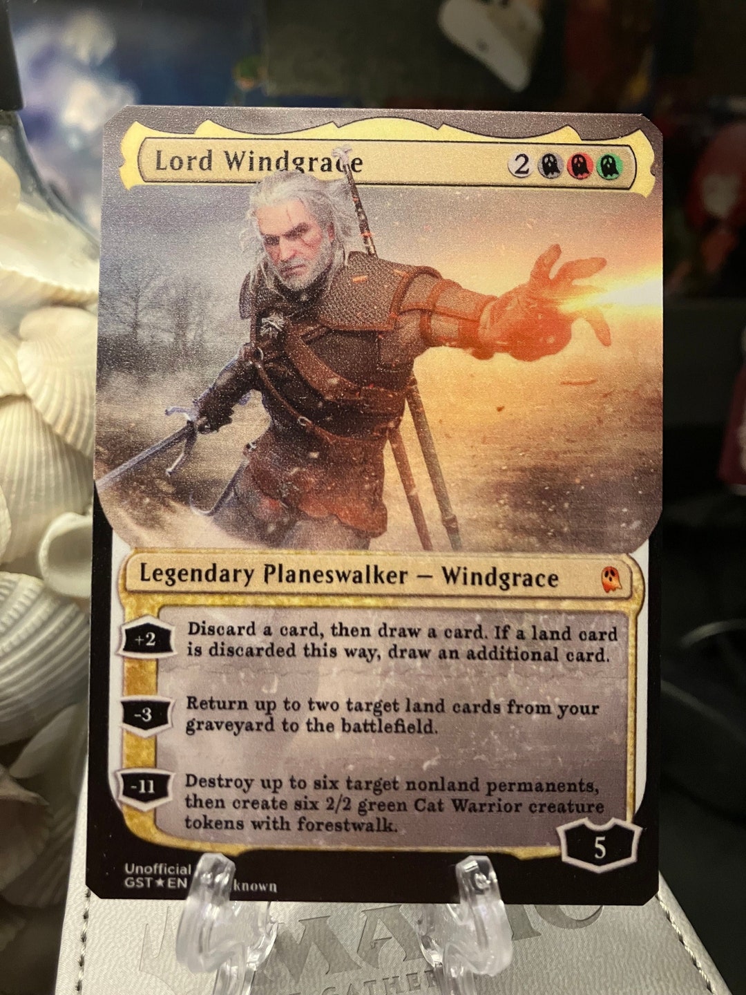 Lord Windgrace Full Borderless Metal Proxy for Commander - Etsy