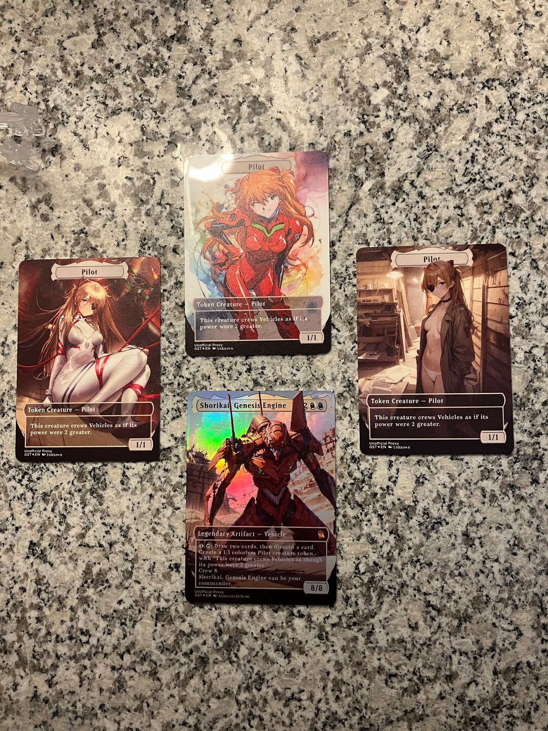 Shorikai, Genesis Engine BUNDLE, Foil Shorikai and 3 Non Foil Pilot ...