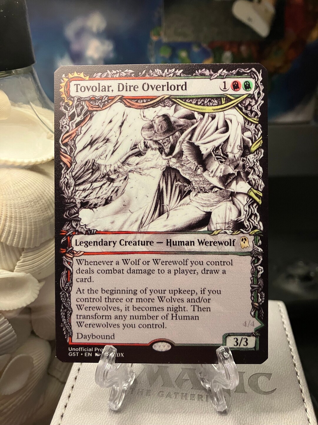 Tovolar Dire Overlord Non Foil/ Tovolar, the Midnight Scourge Foil ...