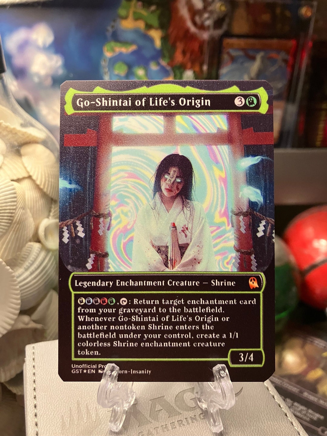 Go-shintai of Life’s Origin Borderless Neon Metal Proxy for Commander ...