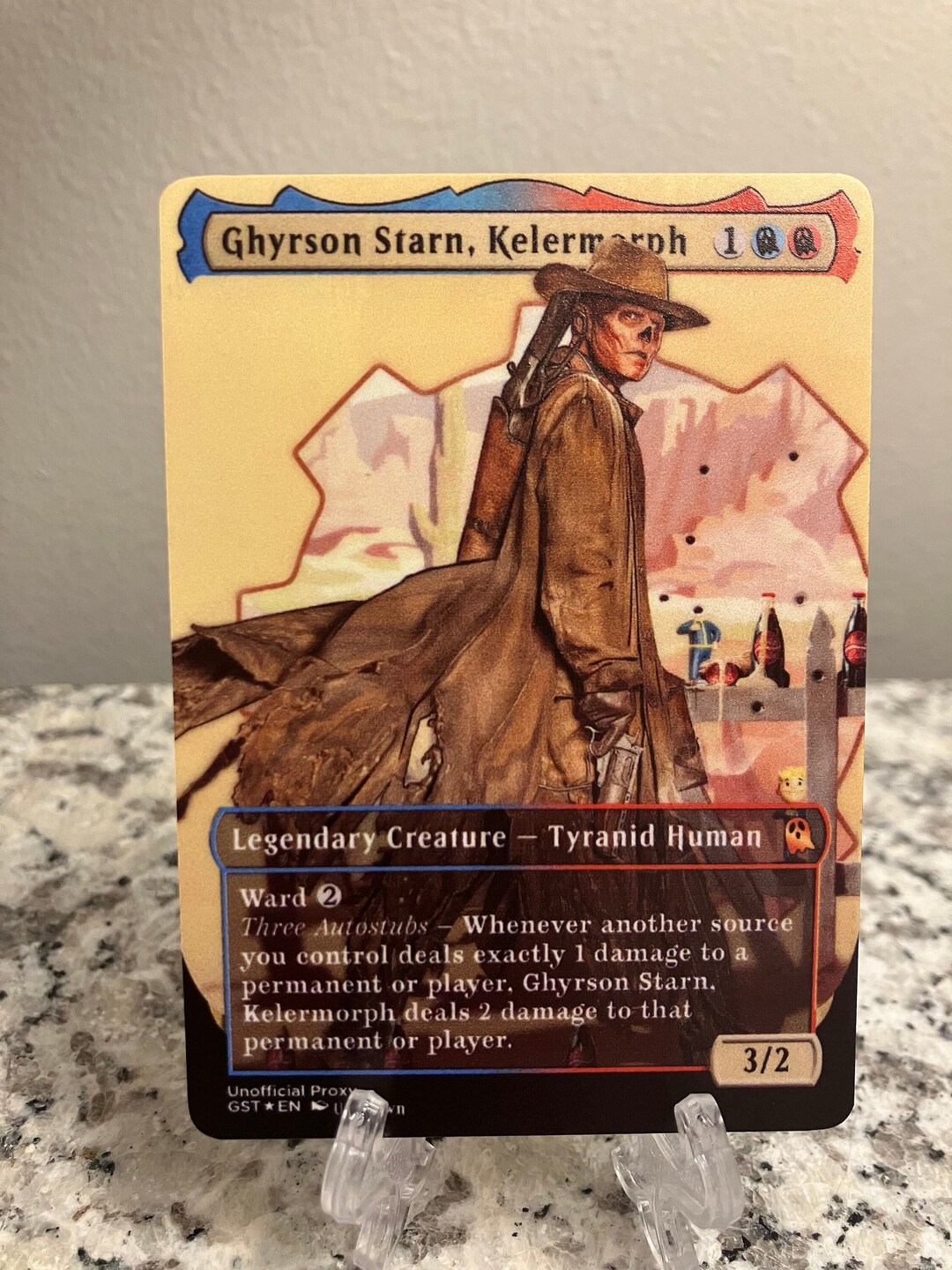 Ghyrson Starn, Kelermorph Full Borderless Metal Proxy for Commander - Etsy