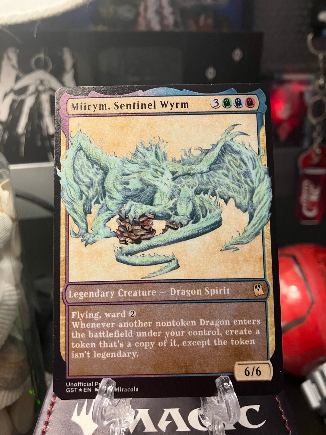 Miirym, Sentinel Wyrm Metal Proxy for Commander - Etsy