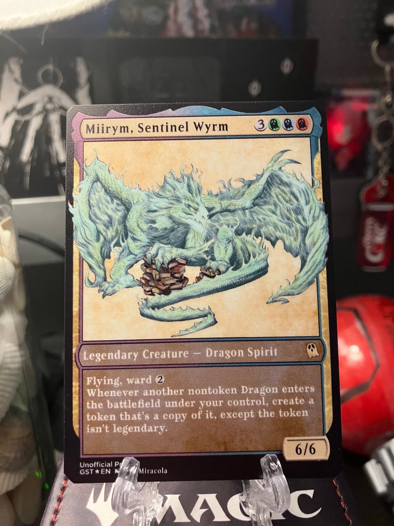 Miirym Sentinel Wyrm Metal Proxy for Commander - Etsy
