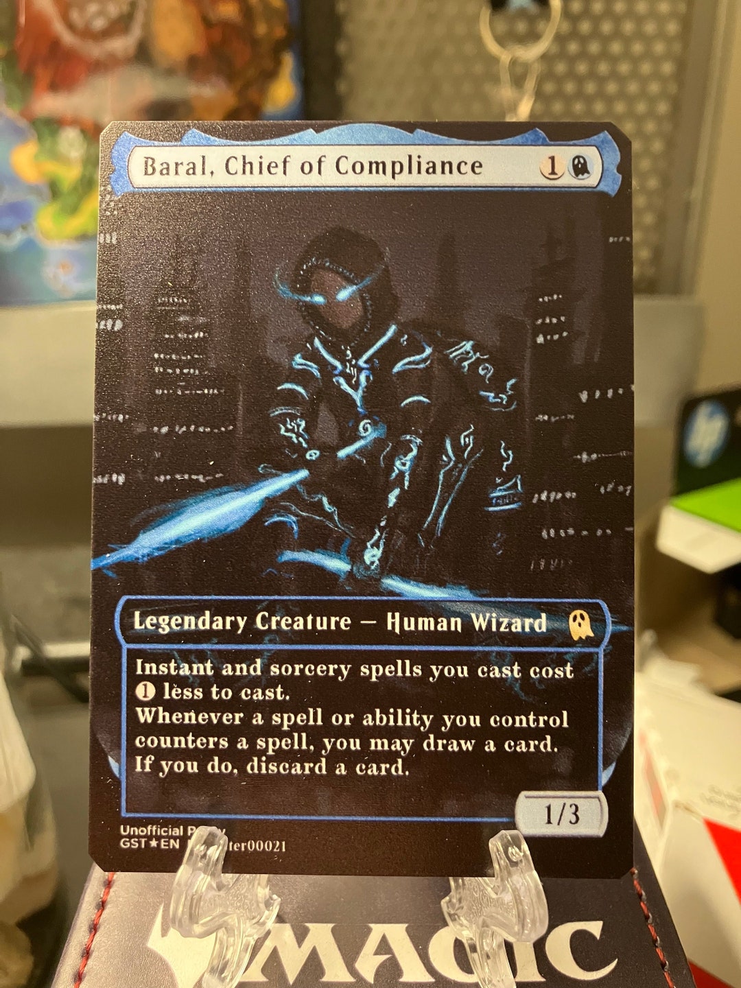 Baral, Chief of Compliance Full Borderless Metal Proxy for Commander - Etsy