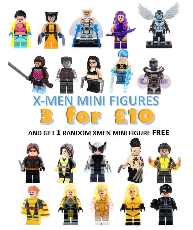 X Men Lego Figures