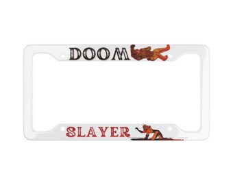 Doom License Plate Frame - Etsy