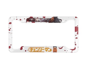 Anime License Plate Frame - Etsy Ireland