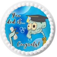 Graduation Edible Cake Topper Licensed - 1/2 Sheet - Etsy