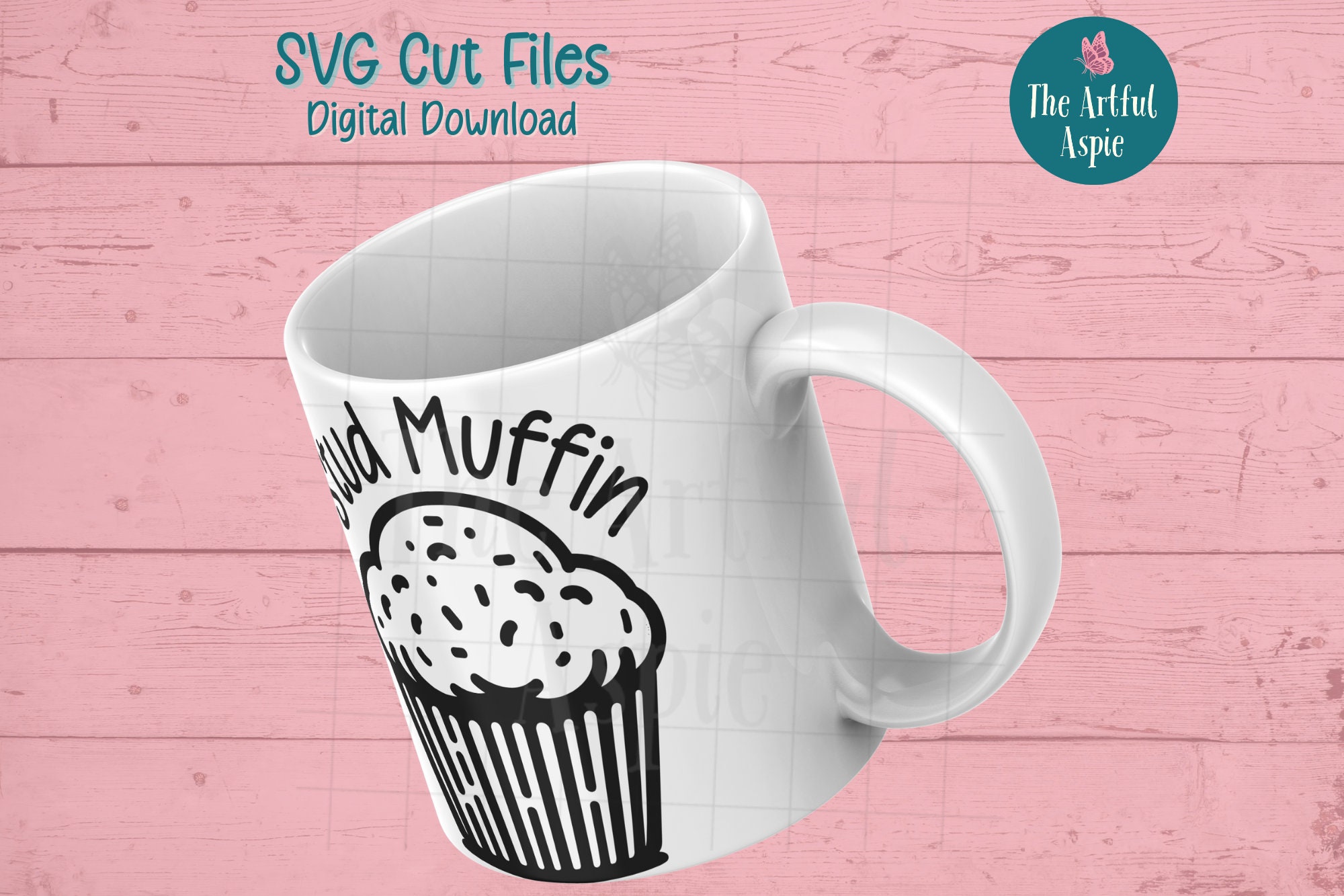 Stud Muffin SVG Digital Cut File for Cricut, Silhouette, Engraving ...