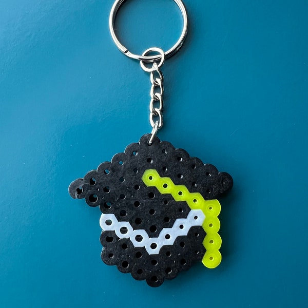 Perler Beads Keychain - Etsy