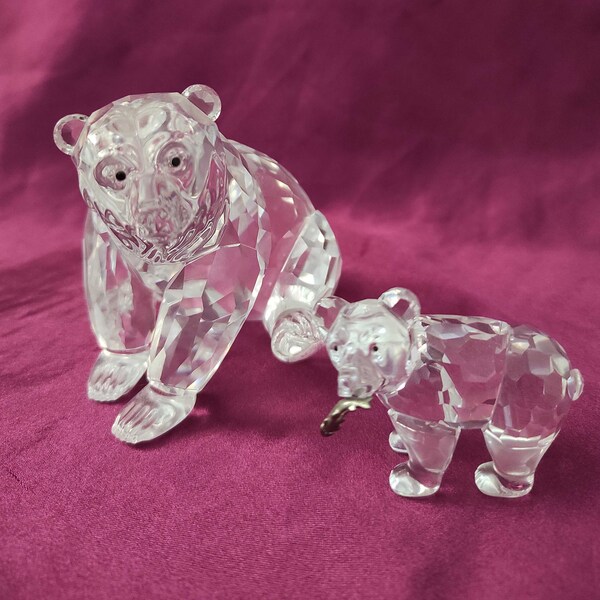 Swarovski Crystal Bear - Etsy