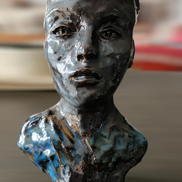 Sculpture buste de femme - Etsy France