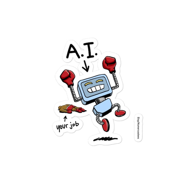 Artificial Intelligence Stickers - Etsy