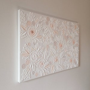 Texture Floral Painting | Texture Flower Painting | Floral Painting ...