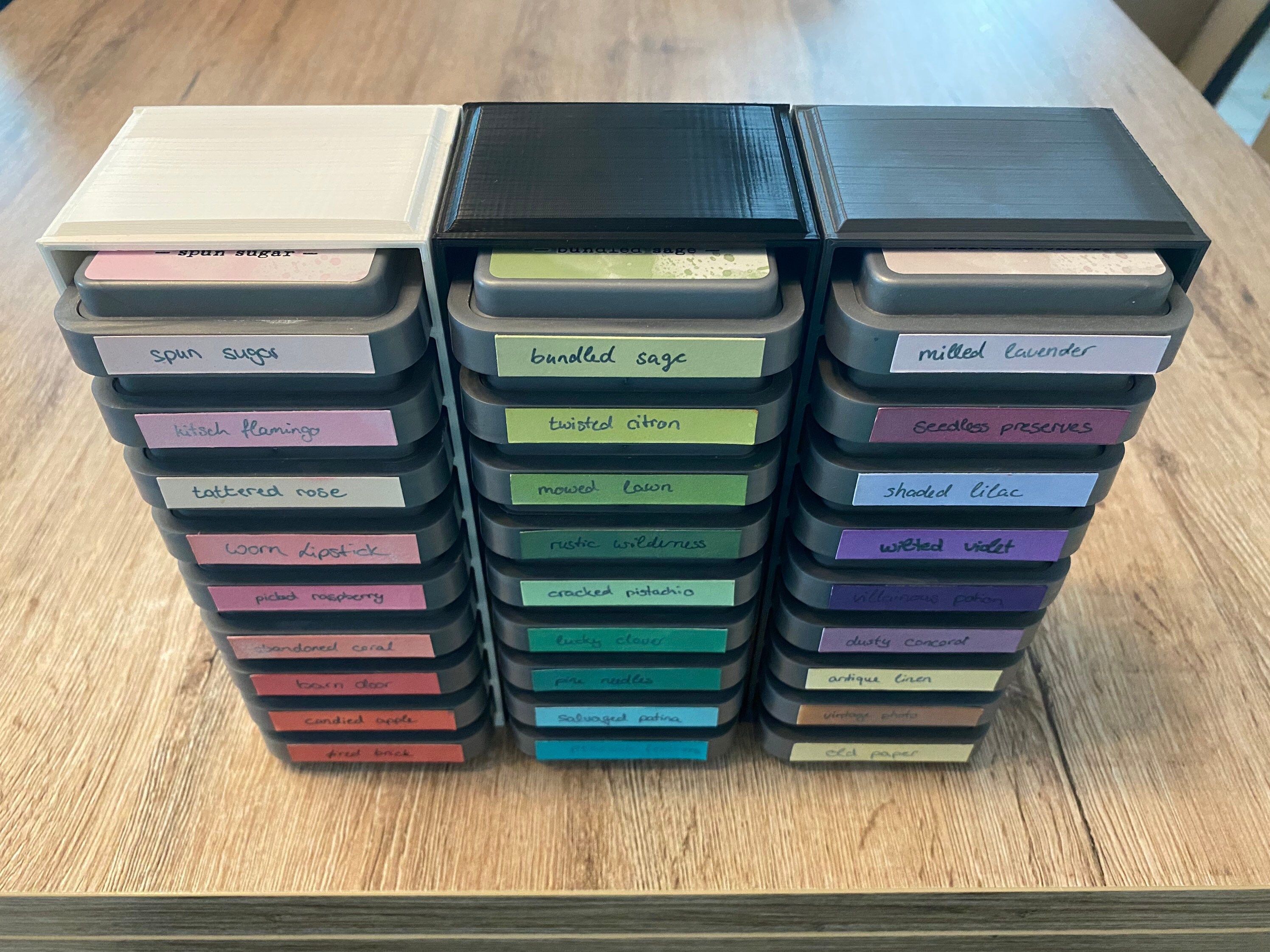 Tower for Storage of 9 Stamp Pads - Etsy