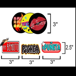 Puerto Rico Stickers Vinyl Decals With "frases Boricuas" for Tumblers ...