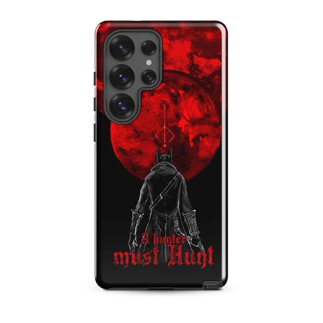 Bloodborne Hunter Art, Blood Moon Hunter's Rune Print, A Hunter Must ...