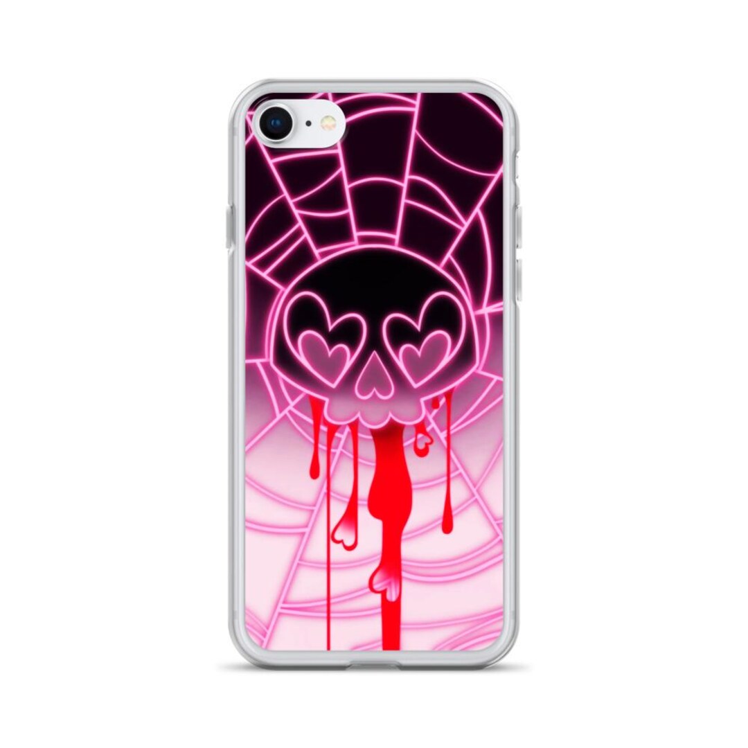 Angel Dust Phone Case | Hazbin Hotel Fan Art Clear Cover - Etsy