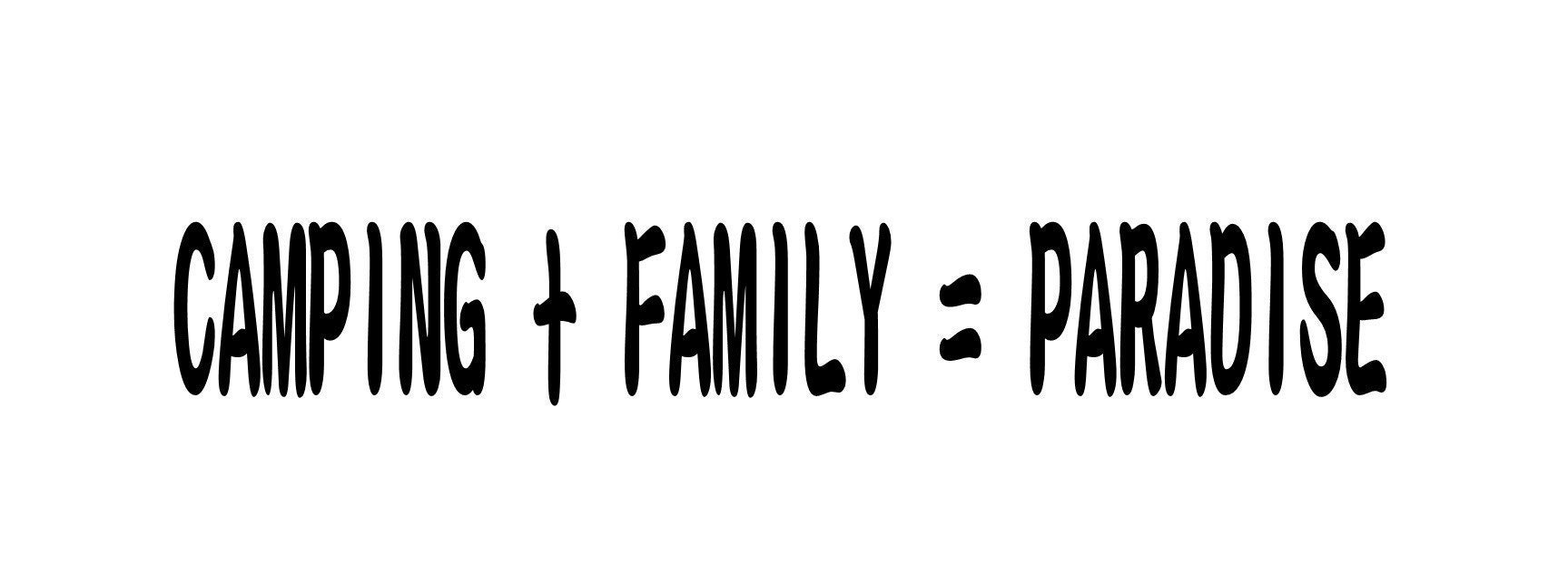 Custom Camper Slogan | Camper Lettering | Decal | Outdoor Vinyl ...