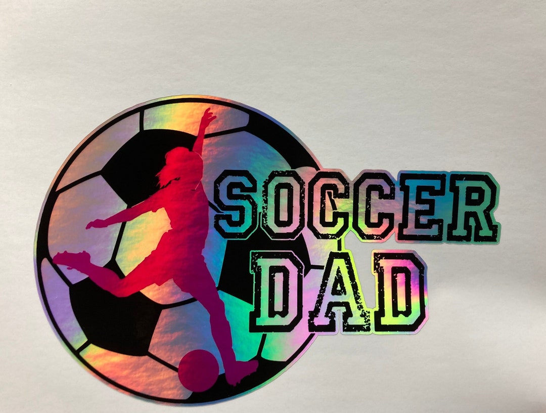 Soccer Mom Sticker | Soccer Dad Sticker |soccer Stickers Sports Vinyl ...