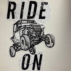 UTV Sticker | Mud Lover | 3 Versions Available | Powersports Stickers ...
