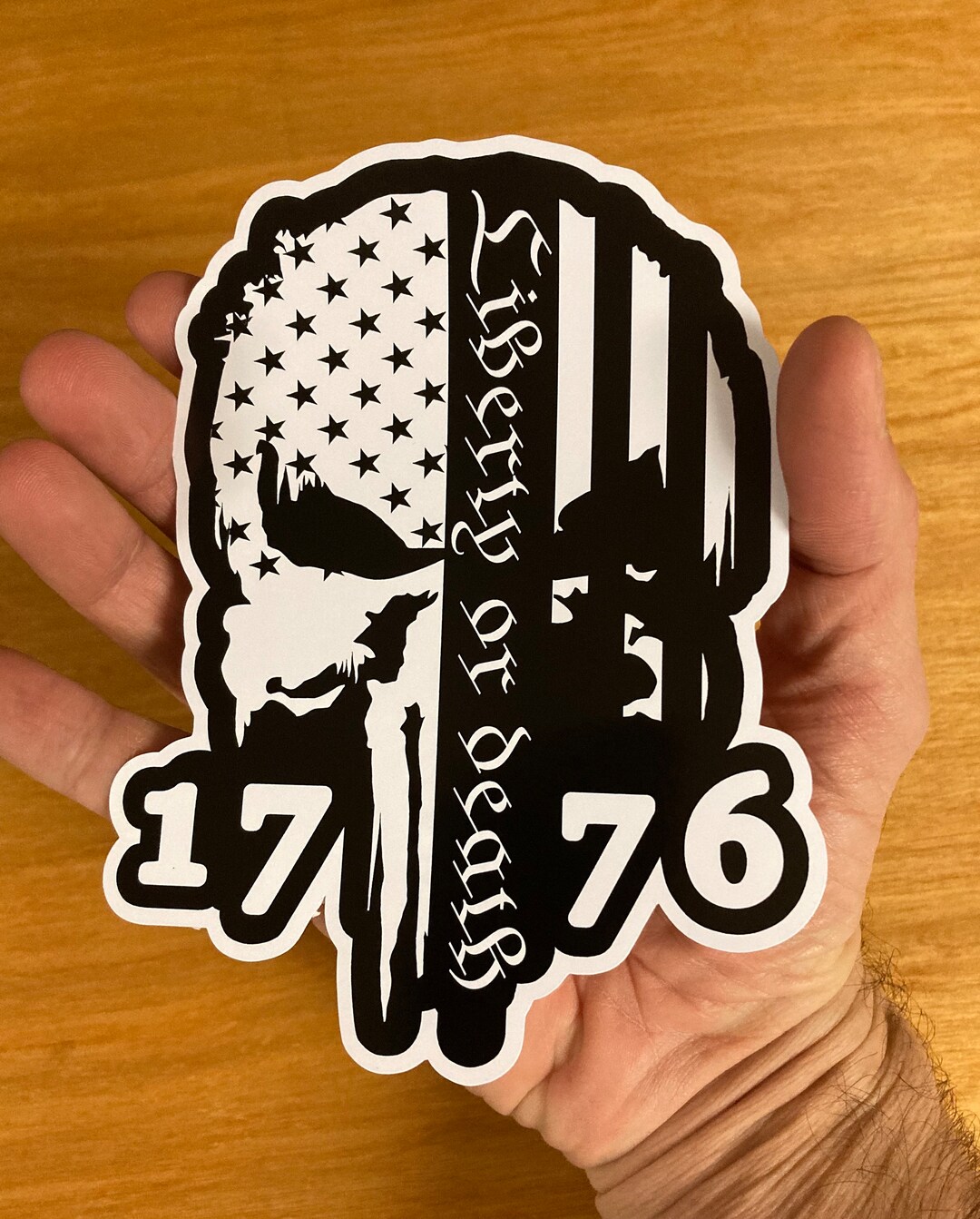 Liberty or Death Sticker 1776 Sticker Liberty Sticker Weather Proof ...