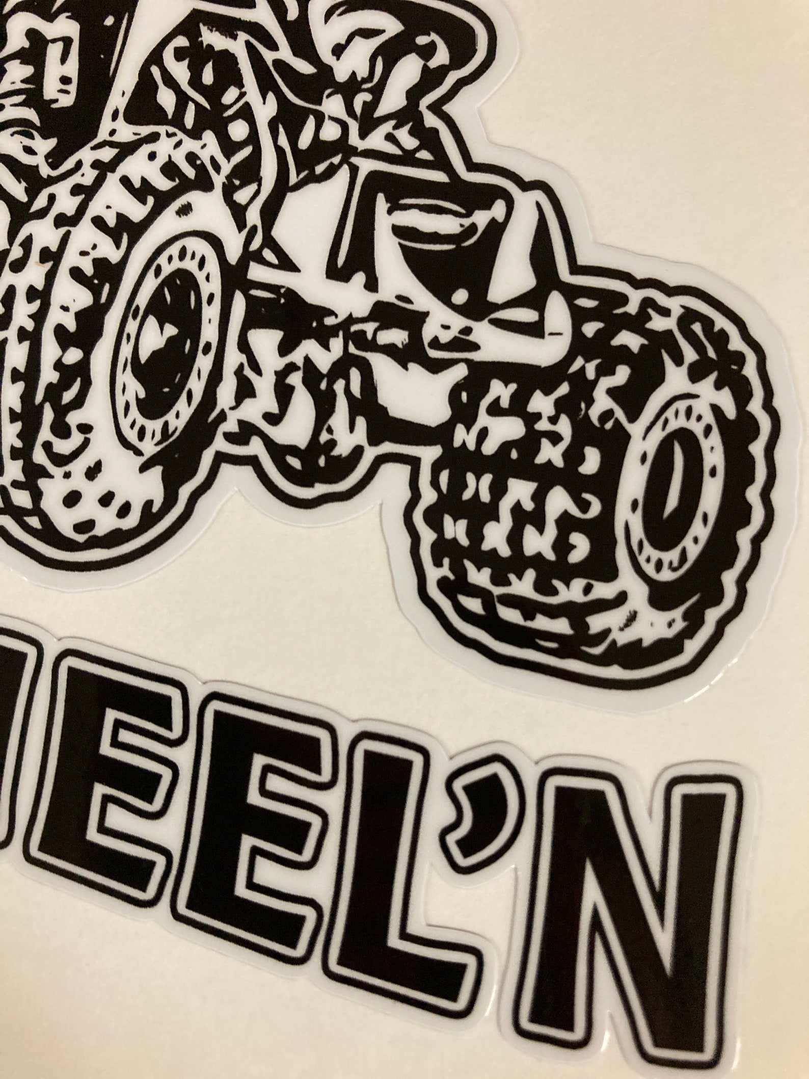 ATV Sticker | 4-wheeler Sticker | Laminated Weatherproof | Powersports ...