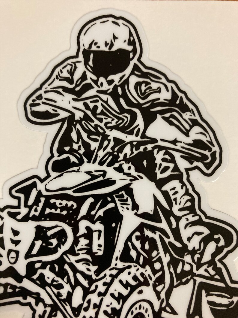 ATV Sticker | 4-wheeler Sticker | Laminated Weatherproof | Powersports ...