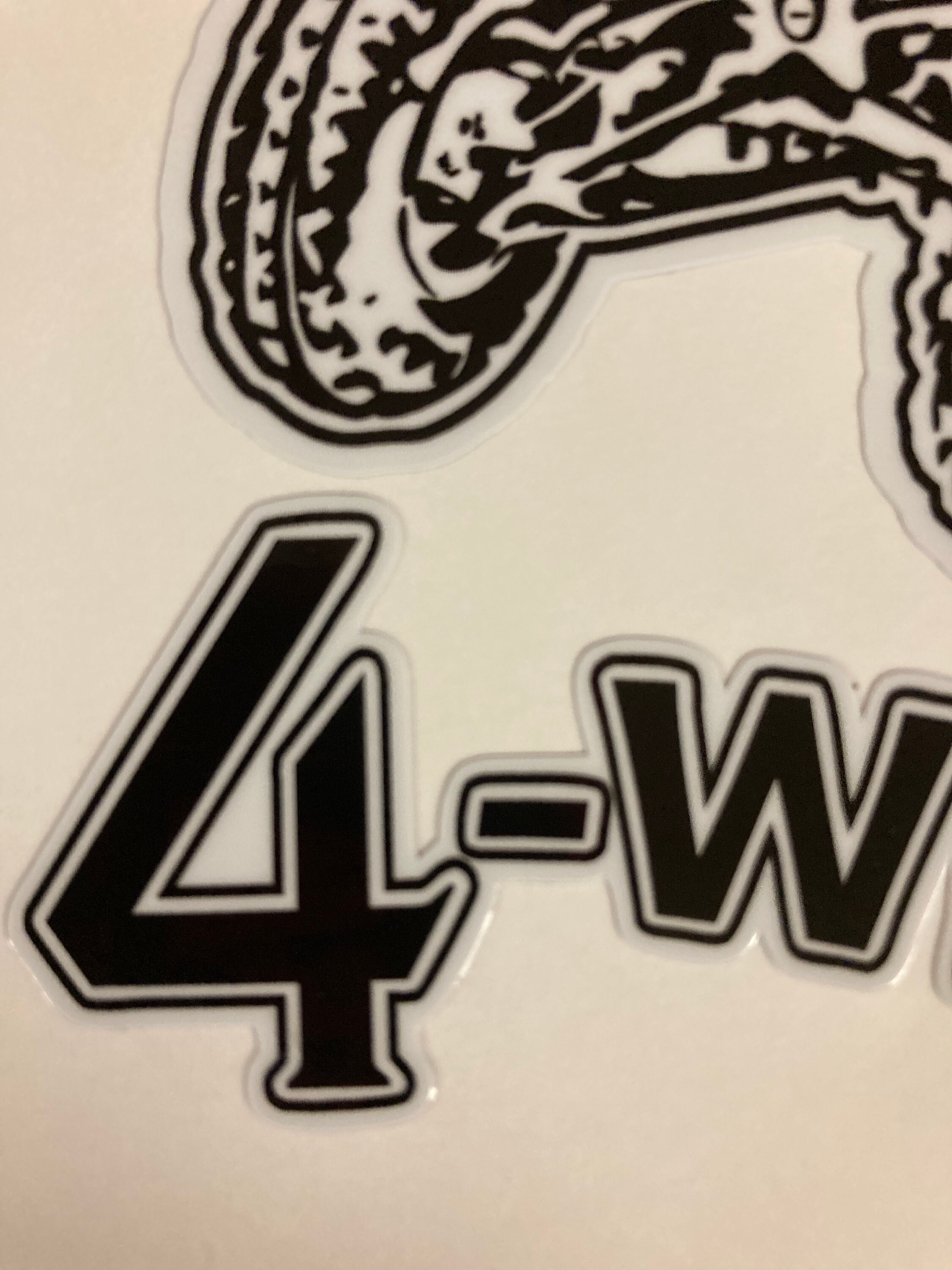 ATV Sticker | 4-wheeler Sticker | Laminated Weatherproof | Powersports ...