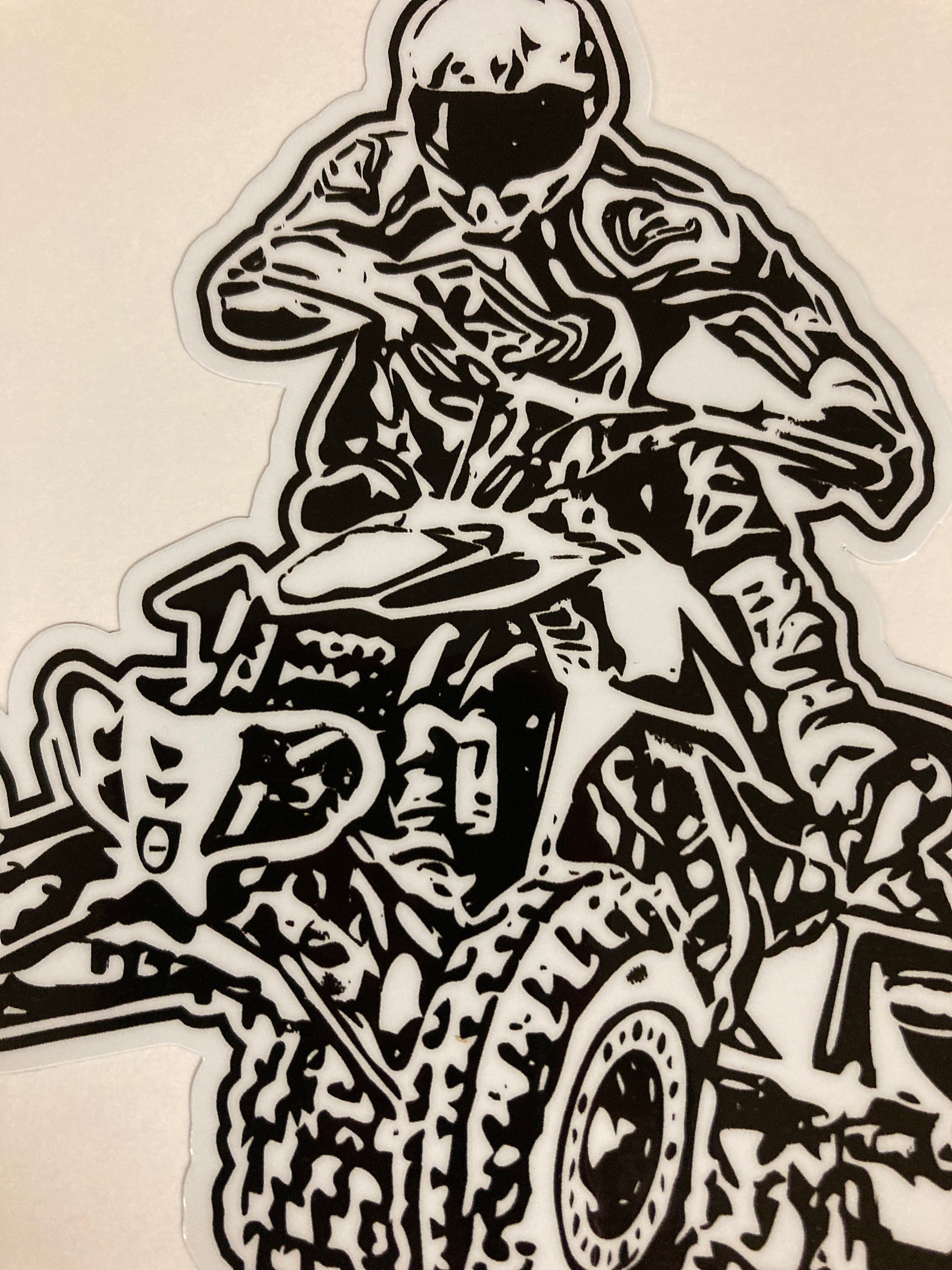ATV Sticker | 4-wheeler Sticker | Laminated Weatherproof | Powersports ...
