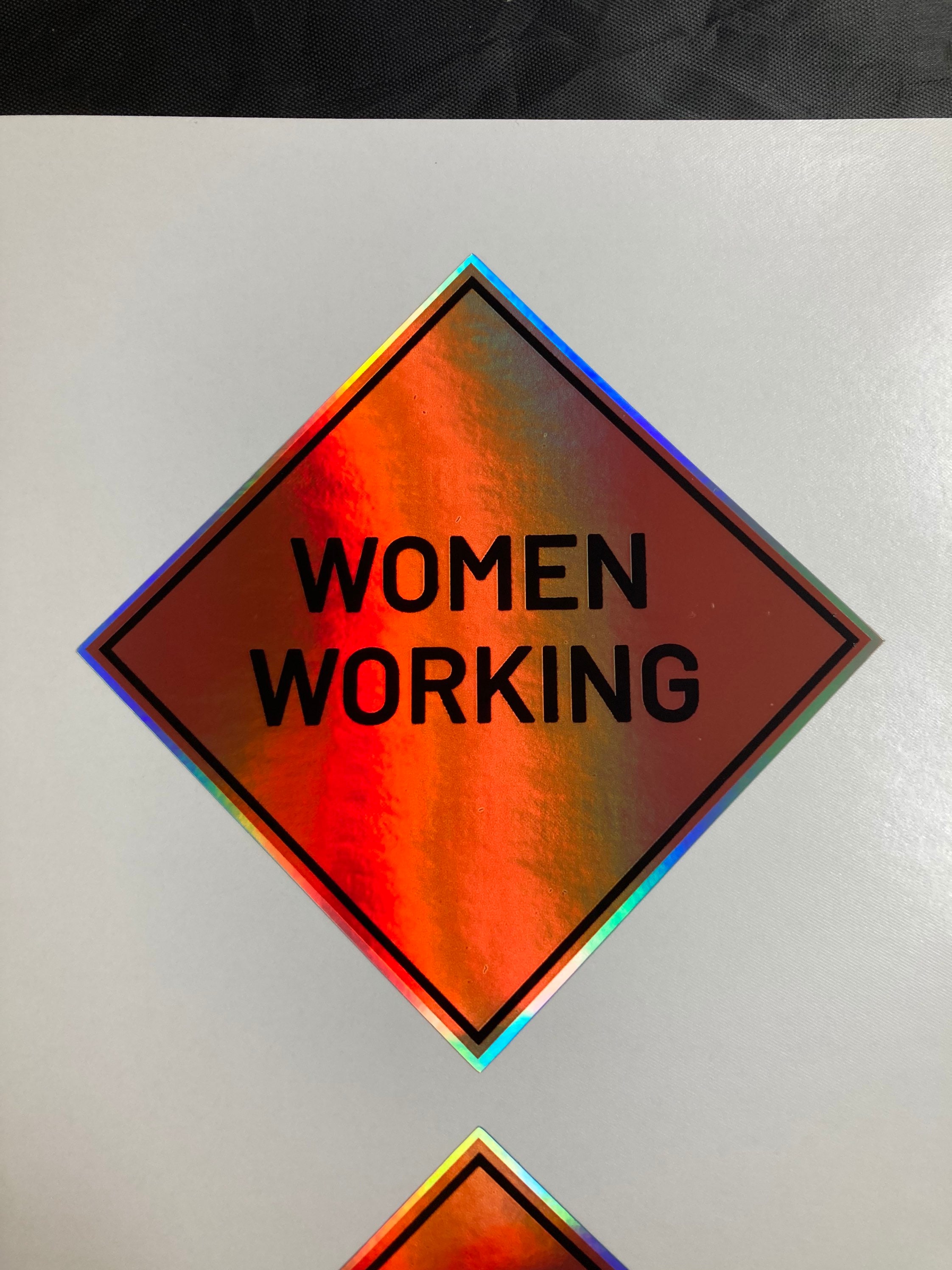 Women Working Sticker, Sticker Packs, Sticker Sets, Holographic ...