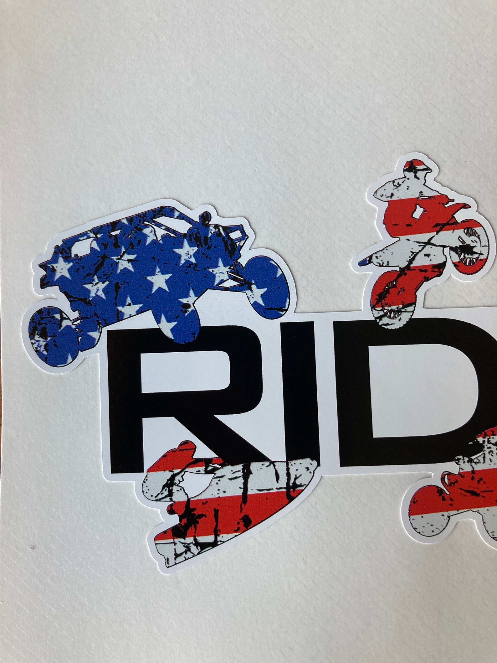 Ride Sticker | Dad Sticker |offroad Sticker | Snowmobile Sticker | 4 ...