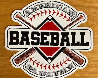 Baseball Decal FREE SHIPPING - Etsy