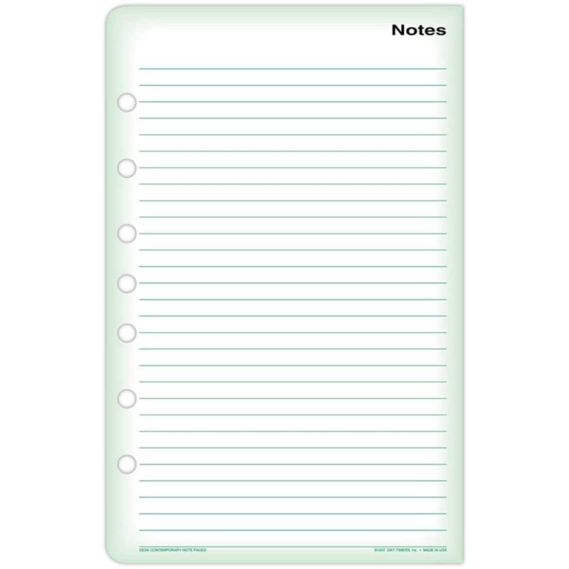 Day-timer Note Pad Refills - Etsy