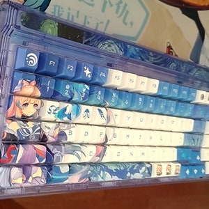 Anime Game Keyboard Cap Genshin Impact Nahida Kokomi Keycap - Etsy